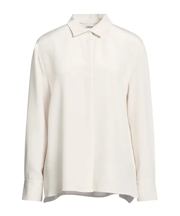 Max Mara Simple Solid-color Shirt - Grey