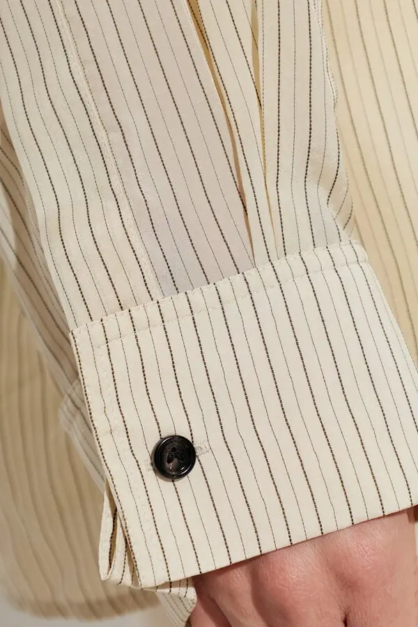 Bottega Veneta Shirt With Striped Pattern