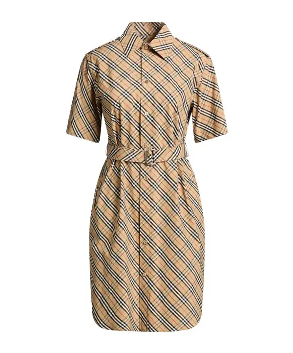 Burberry Short Dresses - Camel