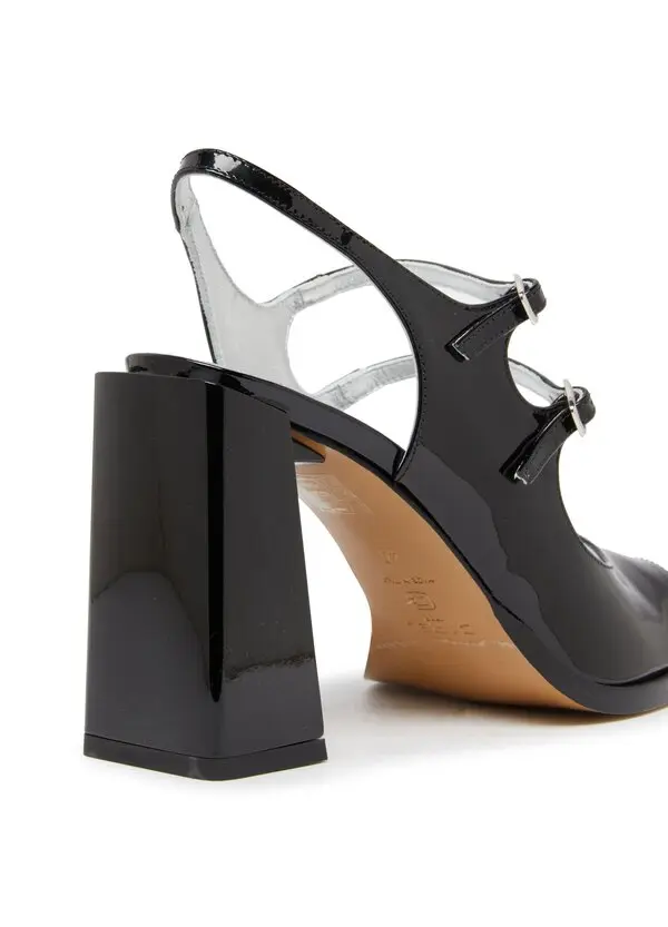 CAREL Squaretoe Highheel Sandals
