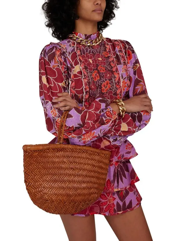 Dragon Diffusion Handwoven Rattan Bag