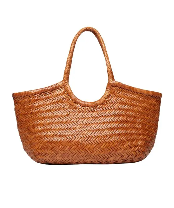 Dragon Diffusion Mediumsize Handwoven Rattan Bag