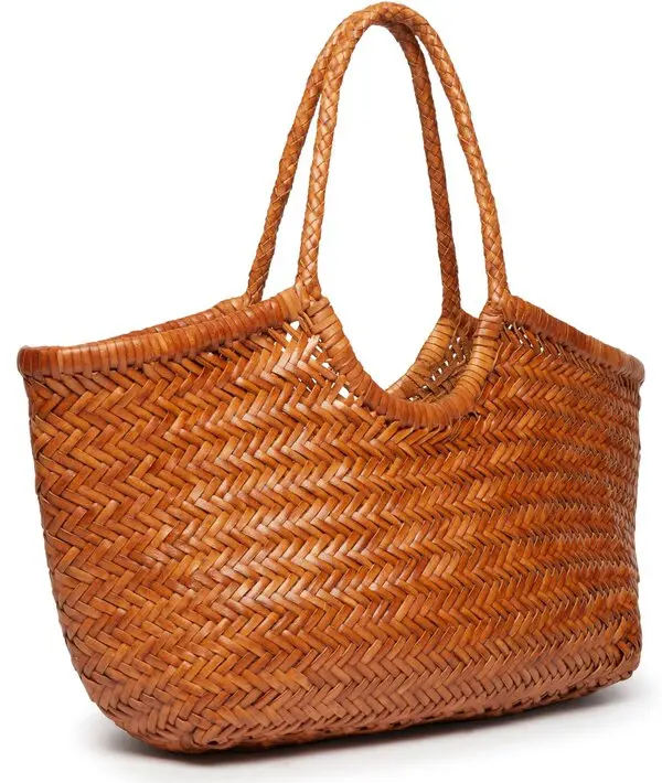 Dragon Diffusion Mediumsize Handwoven Rattan Bag