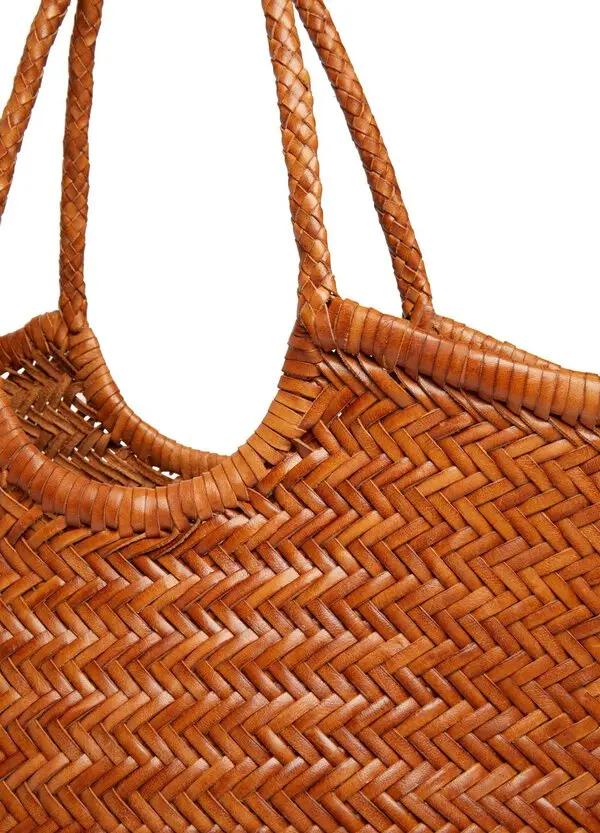 Dragon Diffusion Mediumsize Handwoven Rattan Bag