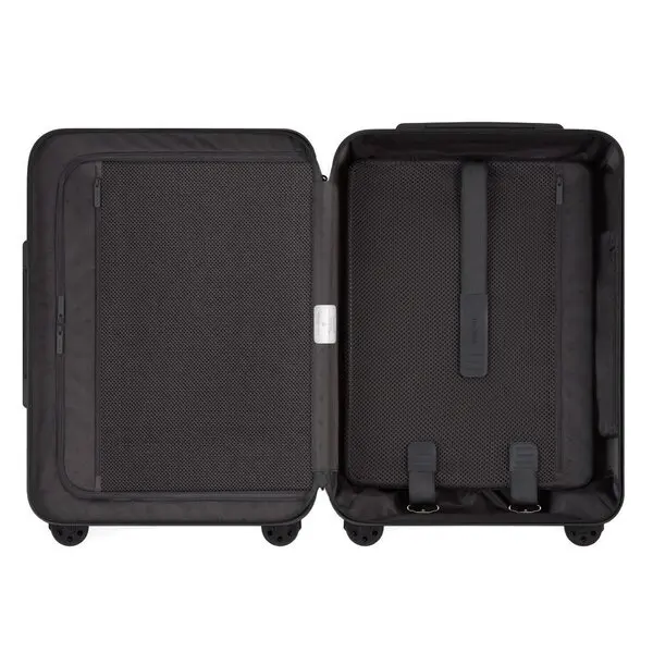 RIMOWA Lightweight Rolling Suitcase With Combination Lock And Multiwheel Design