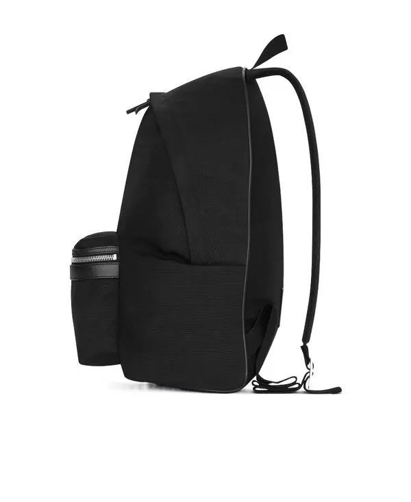 Saint Laurent City Logo Printed Zipped Backpack