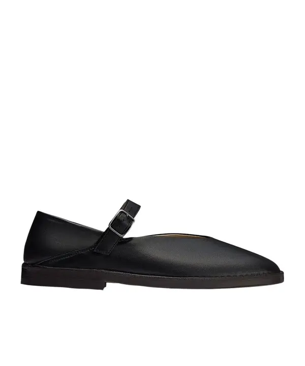 LEMAIRE Flat Ballerinas - Black
