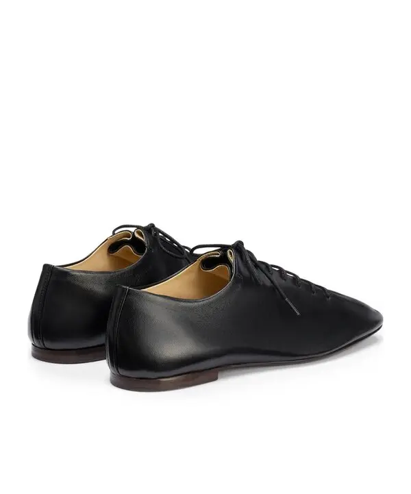 LEMAIRE Ballerinas With Buckled Ankle Strap And Square Toe