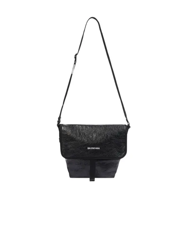 Balenciaga Explorer Messenger Bag Small - Black