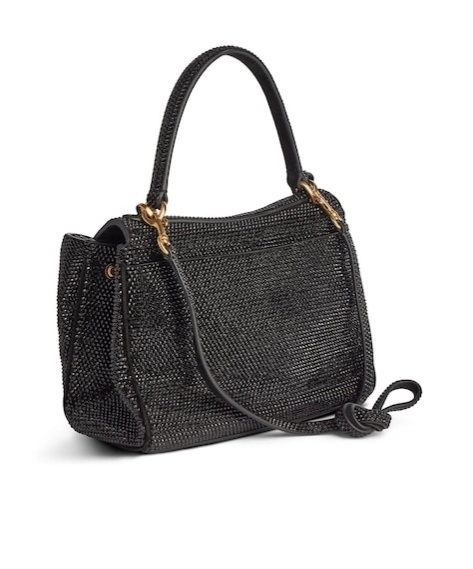 Balenciaga Rodeo Handbag Mini With Rhinestones