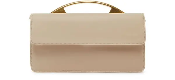THE ROW Clamshell Handbag - Nude