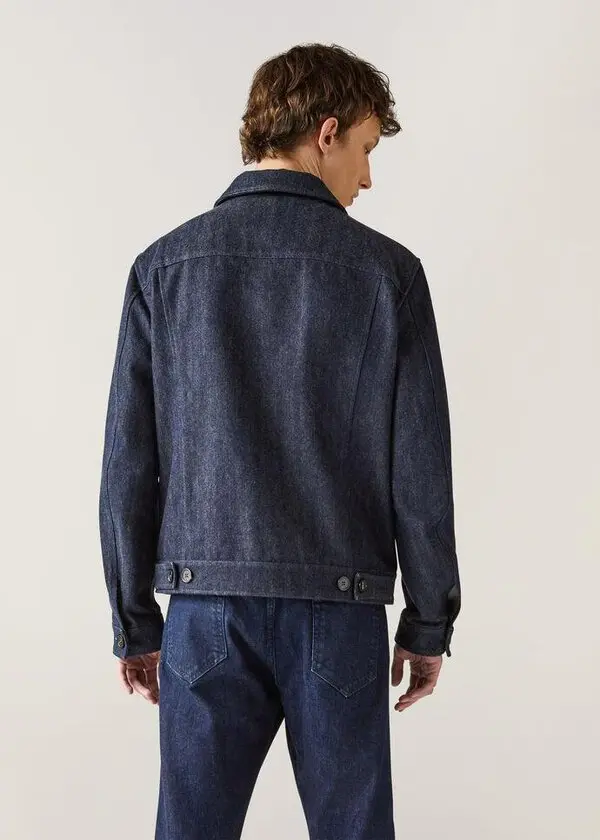 Loro Piana Long-sleeved Denim Jacket