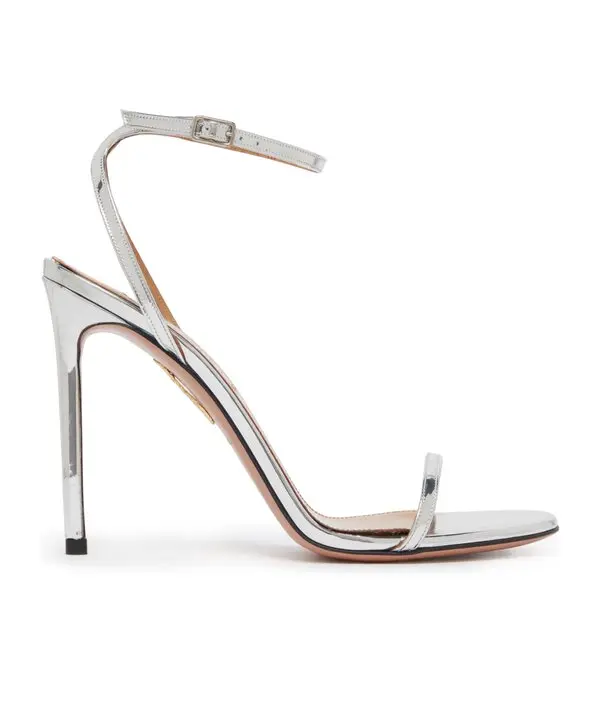 AQUAZZURA Open-toe High-heeled Sandals - White