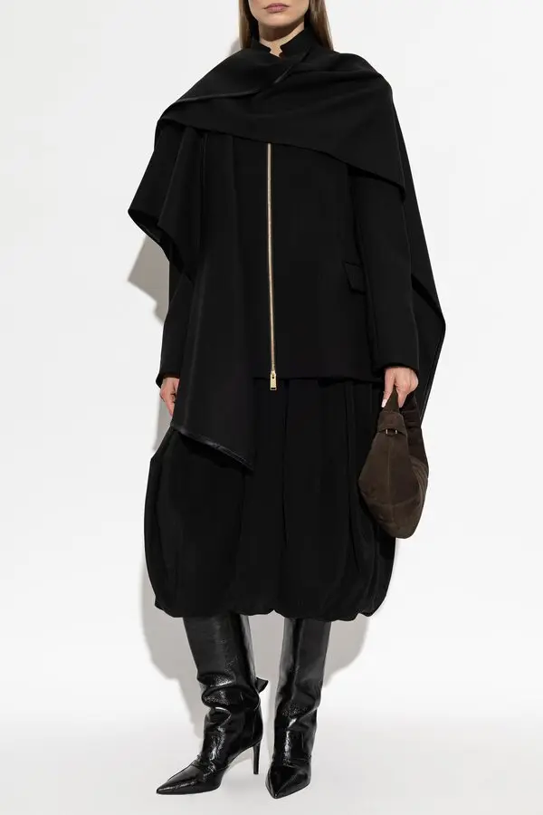DARKPARK Robin" Wool Cape Blazer