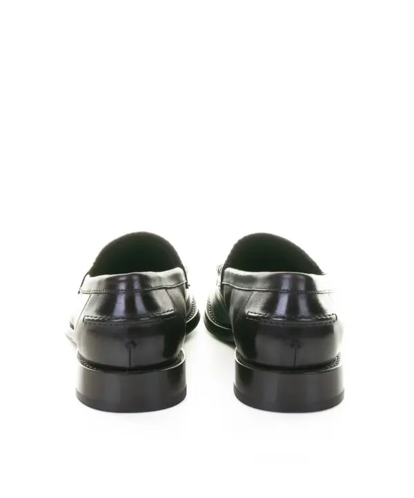 DOUCAL'S Penny Leather Loafers