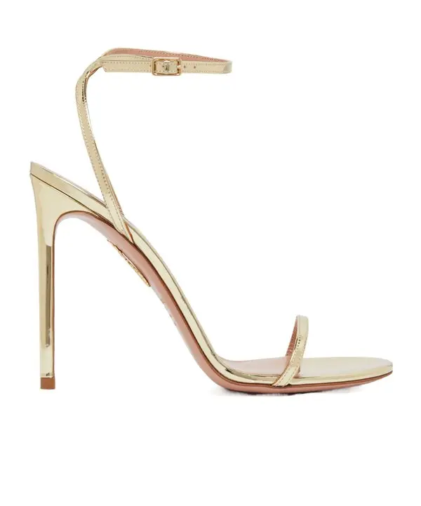 AQUAZZURA Open-toe High-heeled Sandals - Nude