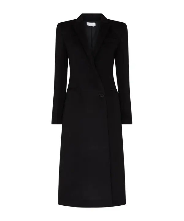 Alexander McQueen Long Coat - Black