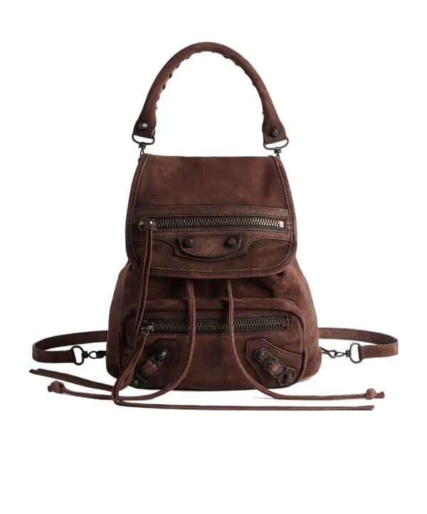 Balenciaga Le City Backpack Mini - Light Espresso