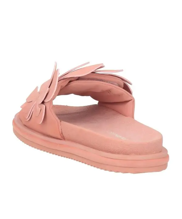 Farm Rio Floral Embellished Flat Slides