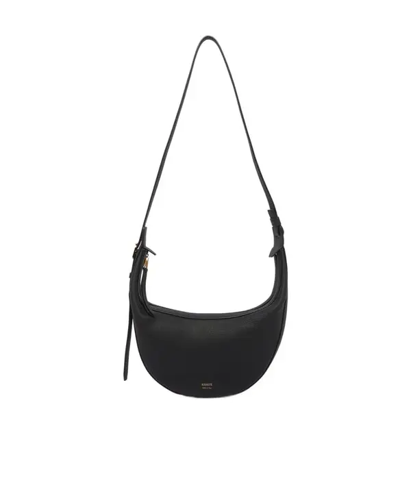 Khaite Zipper Shoulder Bag - Black