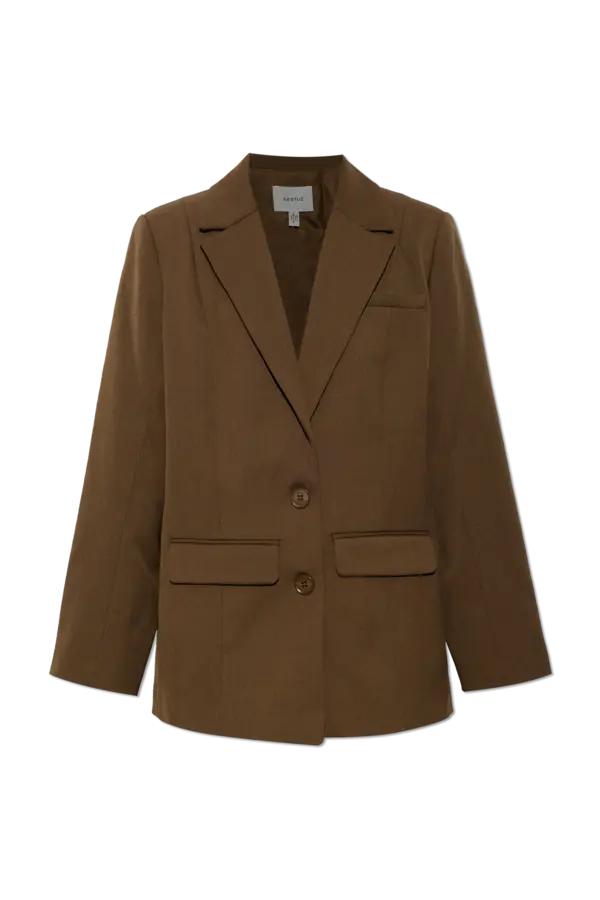 GESTUZ Gzstacy’ Blazer With A Single Vent - Brown