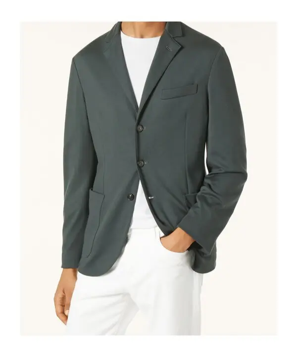 Loro Piana Long-sleeved Suit Coat - Virgin Forest