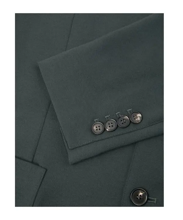 Loro Piana Long-sleeved Suit Coat - Virgin Forest