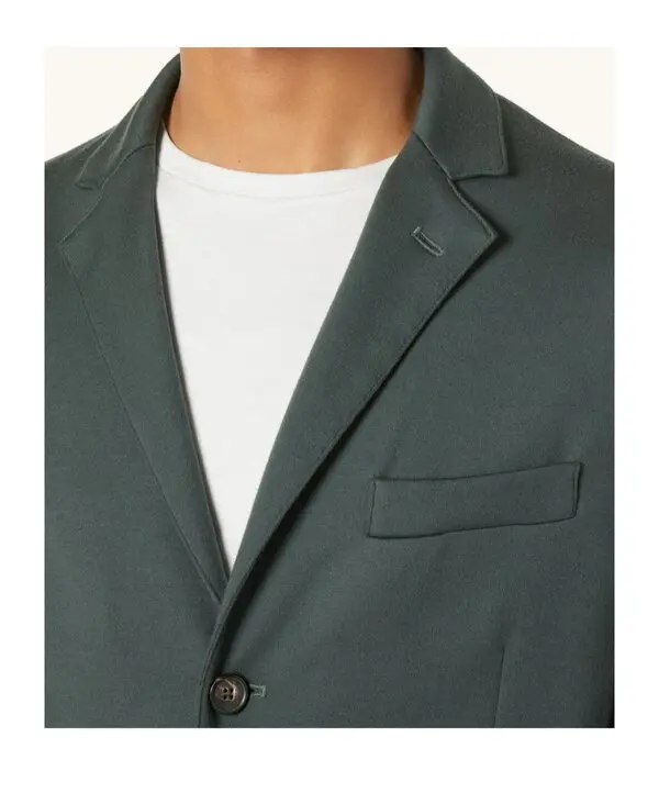 Loro Piana Long-sleeved Suit Coat - Virgin Forest