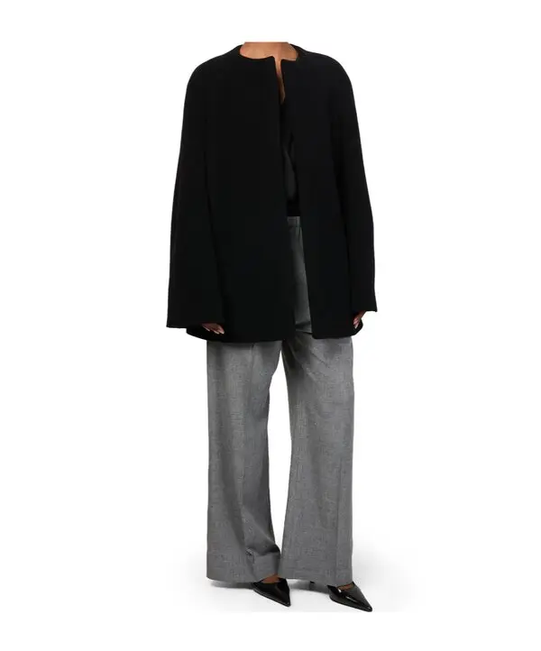 TOTEME Bell-sleeve Collarless Jacket