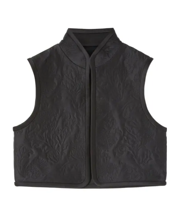 Loro Piana Stand-neck Vest - Black