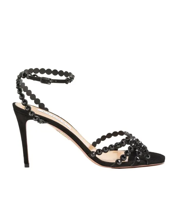 AQUAZZURA Open-toe High-heeled Sandals - Black