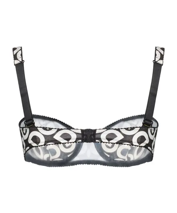 Dolce & Gabbana Logo Print Bra