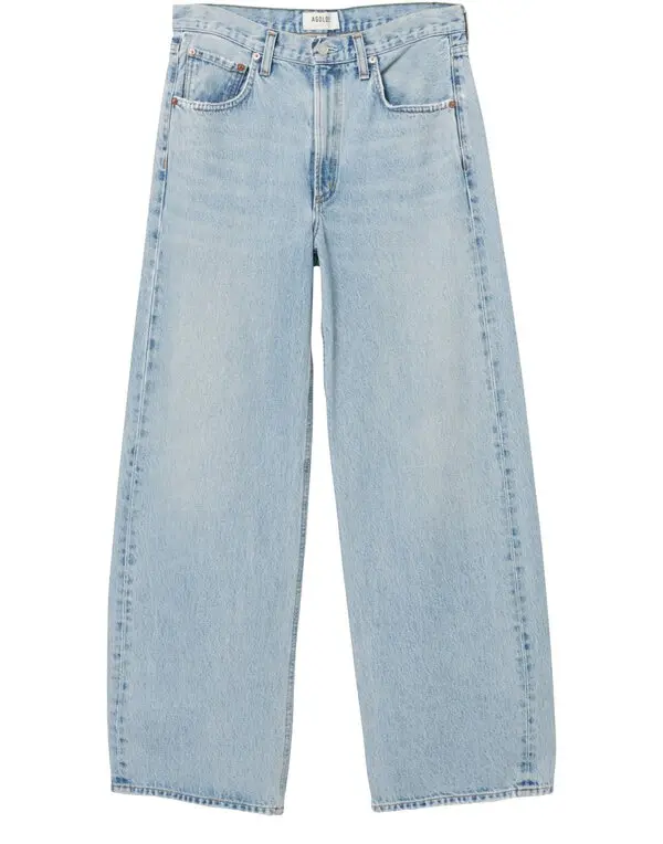 AGOLDE Jeans With Belt Loops - Gray