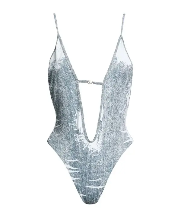 DIESEL® Multi-color Stretch Swimsuit - Gray