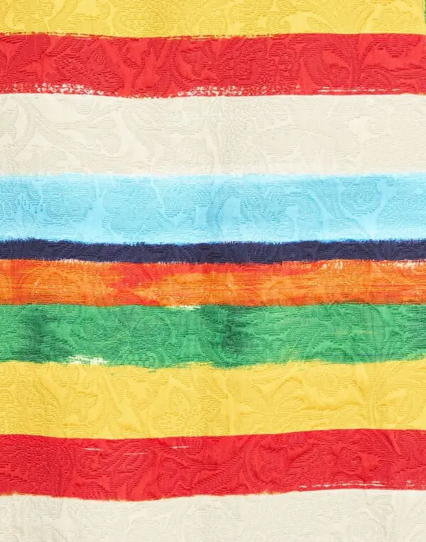 Dolce & Gabbana Striped Jacquard Flared Skirt