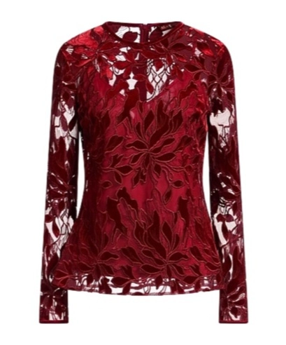 Max Mara Velvet Long-sleeved Top