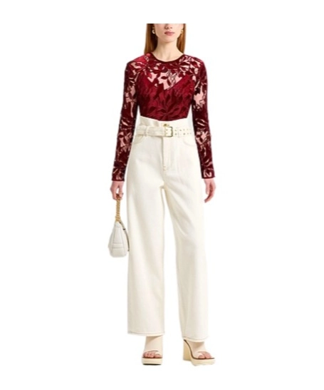 Max Mara Velvet Long-sleeved Top