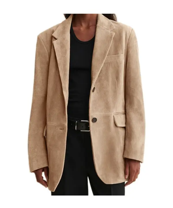 ARMA Benny Textured Suede Jacket