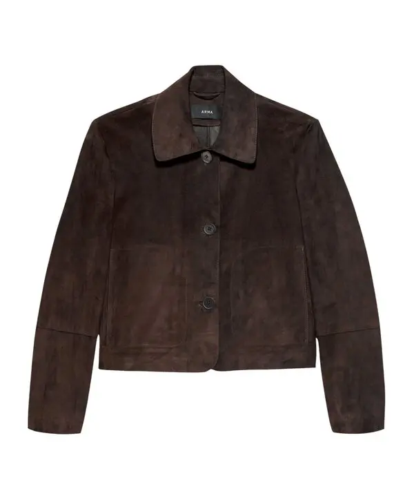 ARMA Emy Suede Jacket - Black
