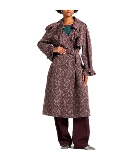 Burberry Long Sleeve Trench Coat