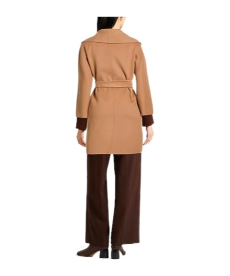 Max Mara Waist-tie Wool Coat