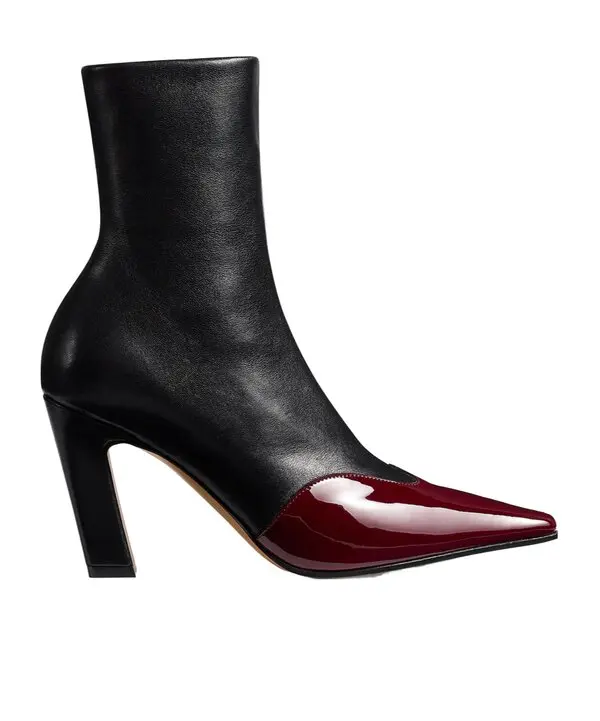 Khaite Pointed-toe Ankle Boots