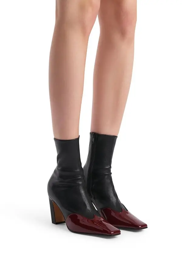 Khaite Pointed-toe Ankle Boots
