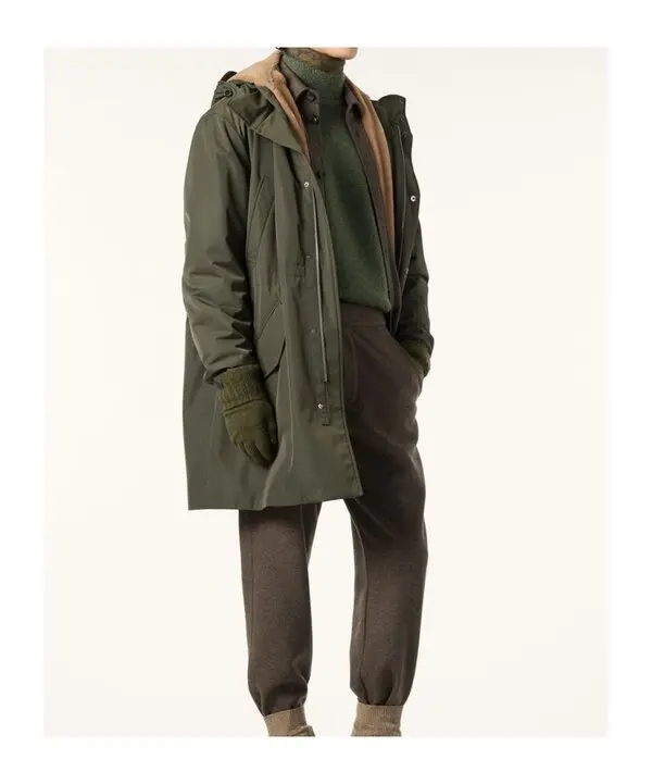 Loro Piana Zermatt Drawstring-hooded Coat