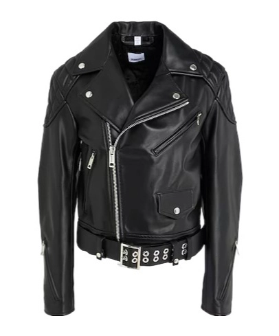Burberry Minimal Zip-up Jacket - Black