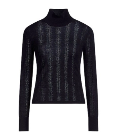 Max Mara Simple Solid-color Knitted Sweater - Blue