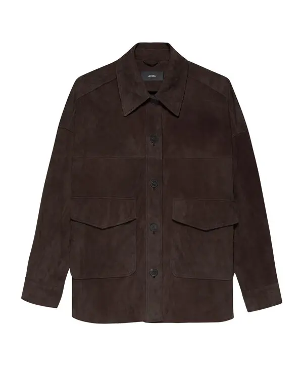 ARMA Kaylee Suede Jacket - Black