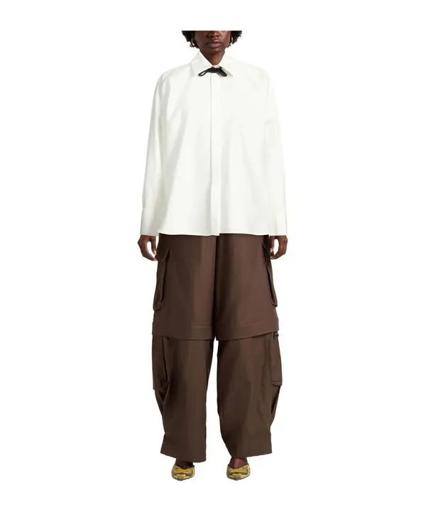 Max Mara Solid Long Sleeve Shirt