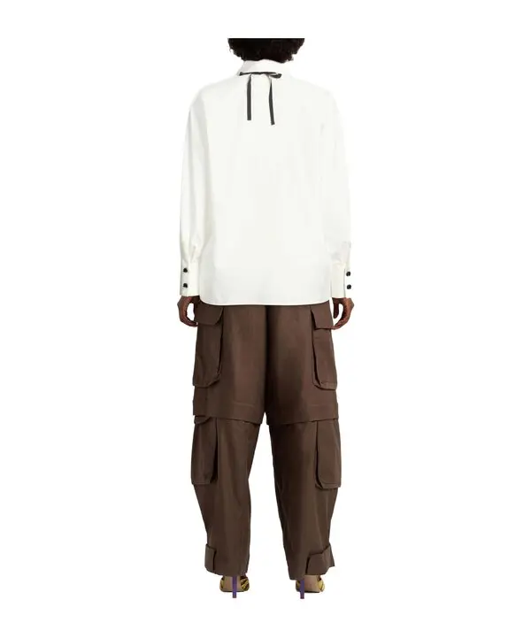 Max Mara Solid Long Sleeve Shirt