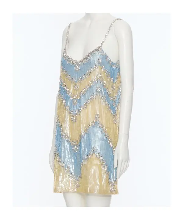 Valentino Garavani Sleeveless Embellished Sequin Dress